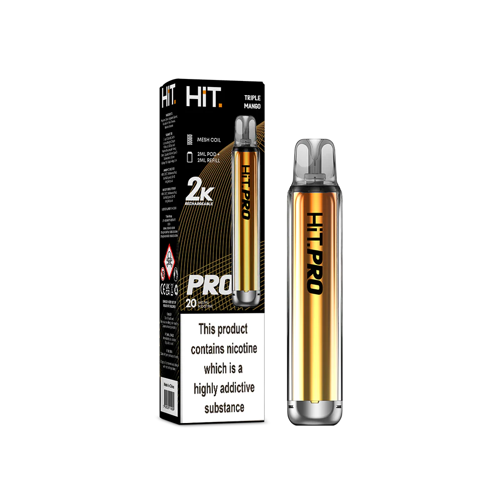 Hit Pro 2+2 Starter Kit Triple Mango 20mg – One Stop Powered by Vape Local